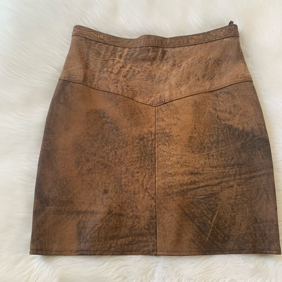 echtes Leder | Skirts | Echtes Leder Vintage Skirt | Poshmark